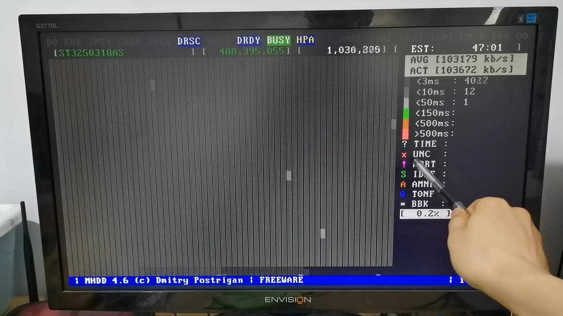 硬盘坏道修复图文教程，在dos下用MHDD软件修复电脑硬盘坏道-搜狐大视野-搜狐新闻