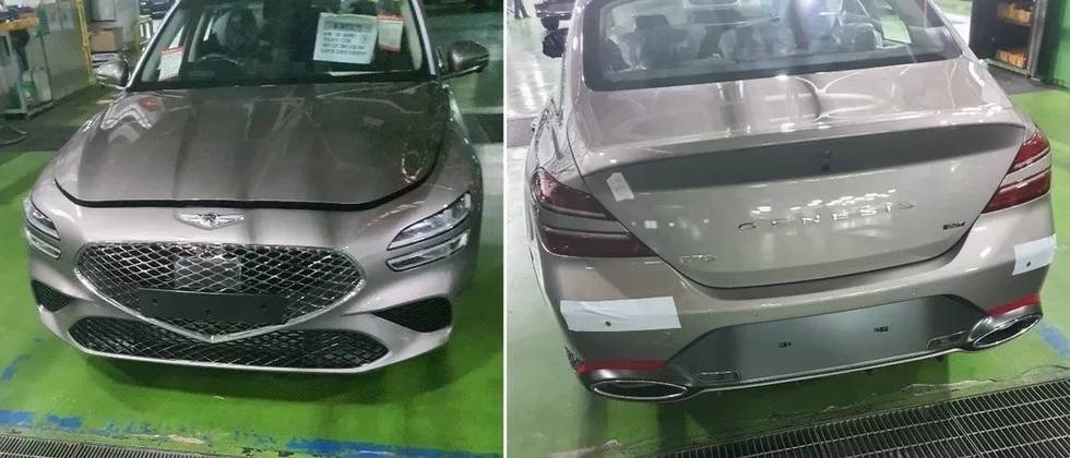 新设计新动力，2.5T+8AT，捷尼赛思新G70实车曝光_搜狐汽车_搜狐网