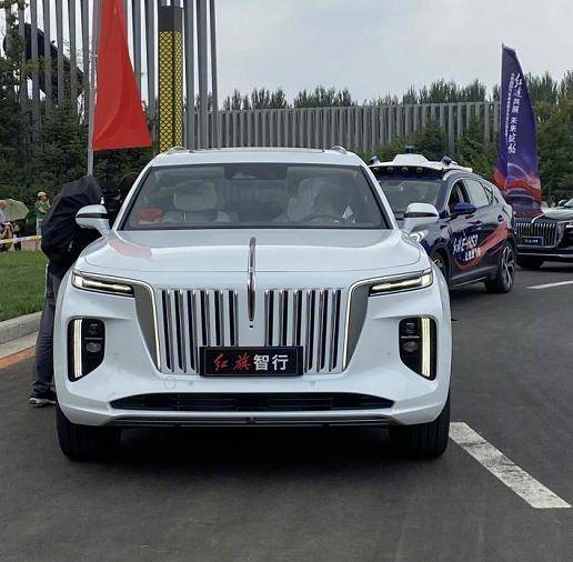 红旗全新纯电动大型SUV——E-HS9实车亮相，续航或超600km_搜狐汽车_搜狐网