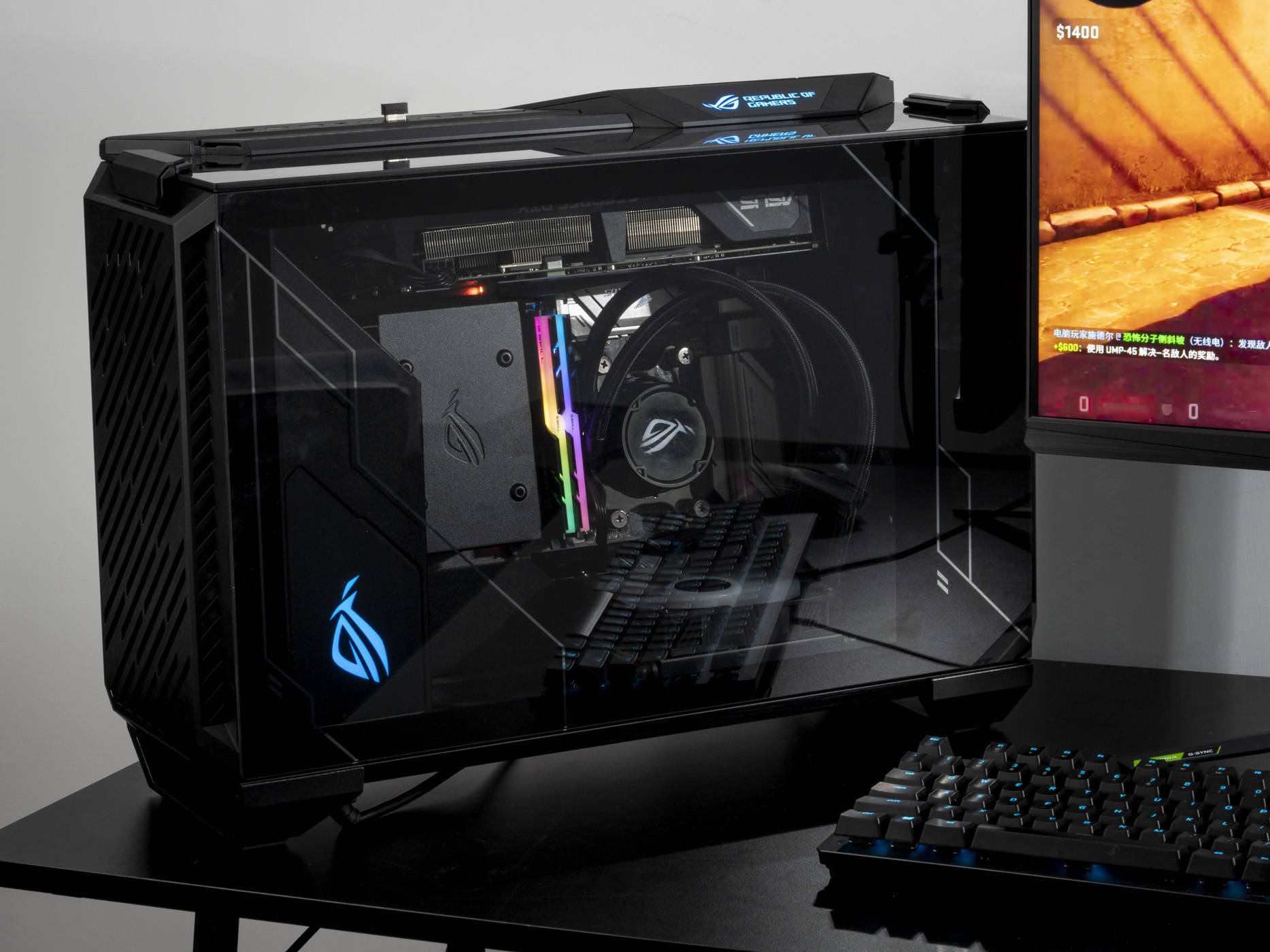 另类的ITX机箱，以“战”为名的华硕ROG Z11_风扇