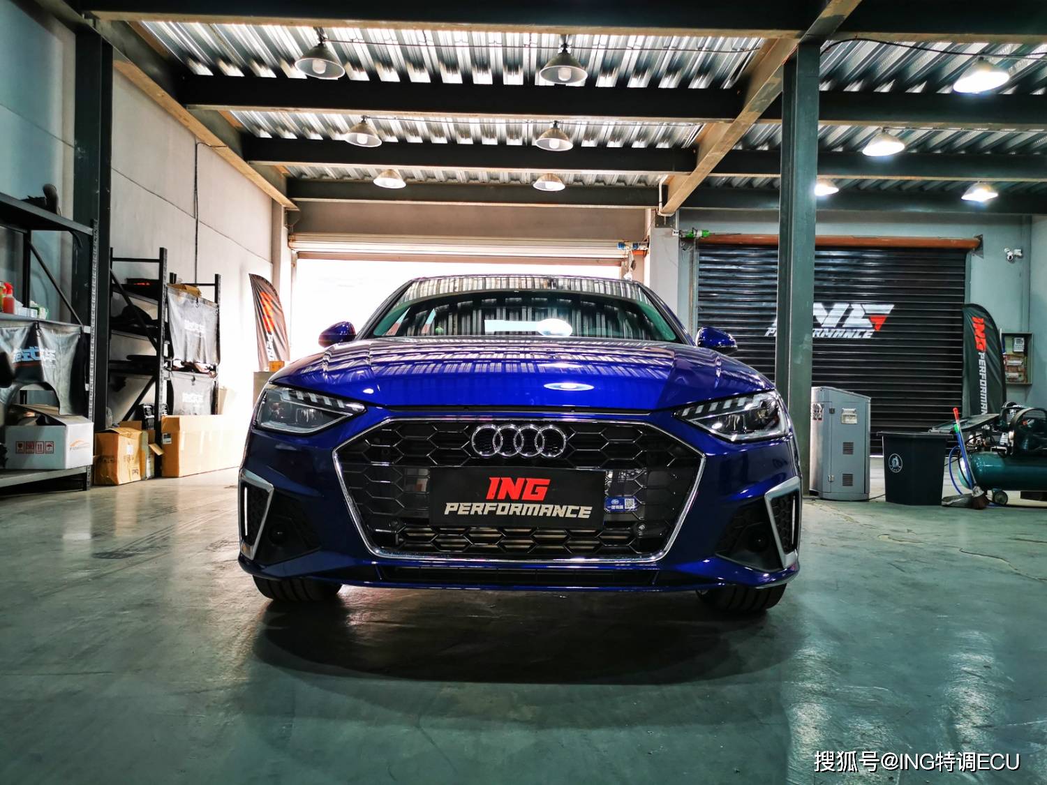 20款奥迪a4l 2.0T低功率刷一阶ECU升级ING特调，动力堪比高功率_搜狐汽车_搜狐网