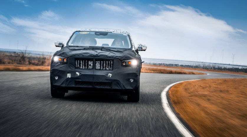 CMA架构打造 吉利全新SUV KX11谍照曝光：大5座设计_搜狐汽车_搜狐网