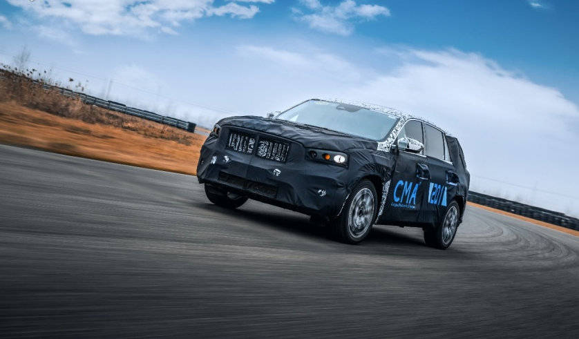 CMA架构打造 吉利全新SUV KX11谍照曝光：大5座设计_搜狐汽车_搜狐网