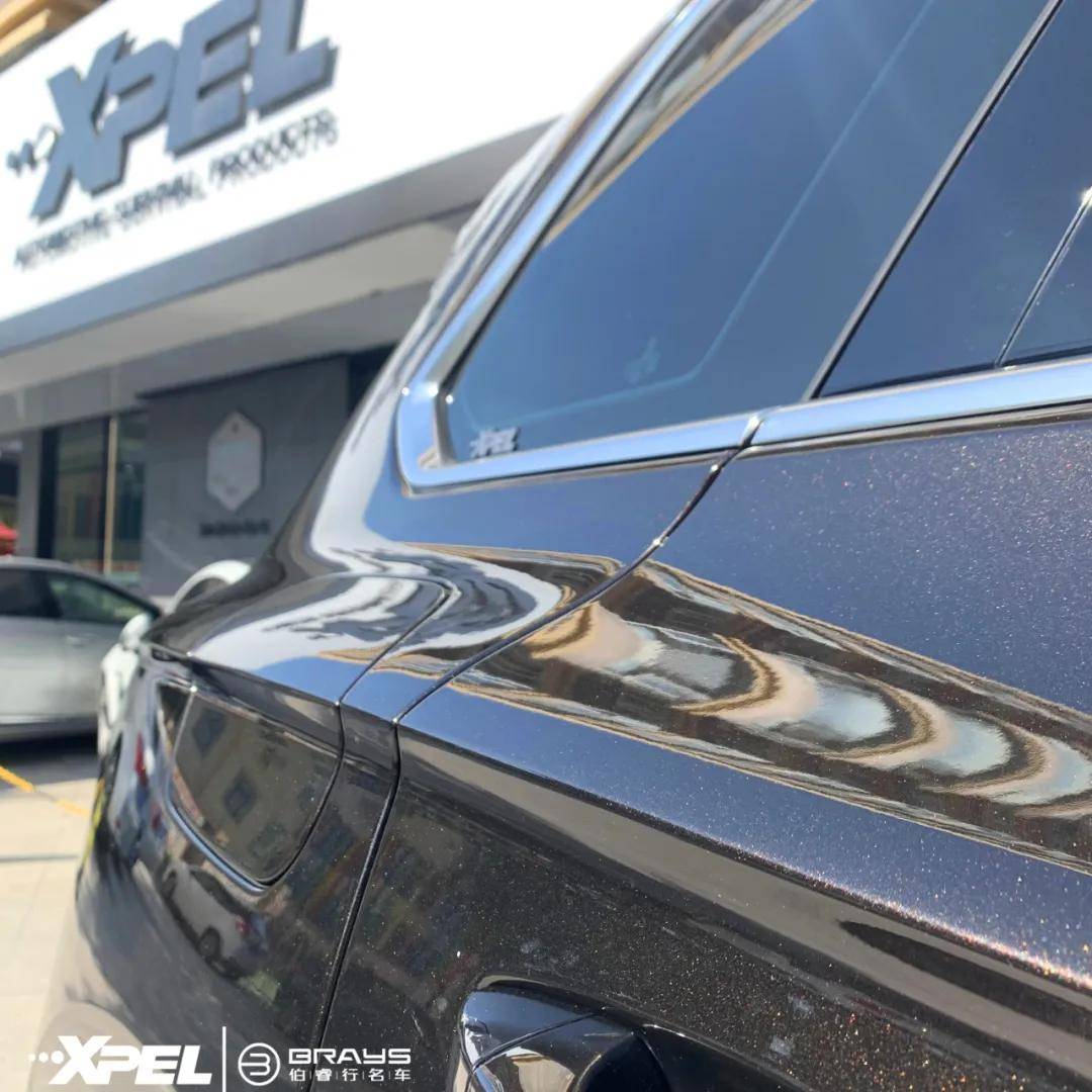 大众途锐 3.0TSI 锐智版 深邃棕 | 装贴XPEL-ARES战神系列隐形车衣保护膜_搜狐汽车_搜狐网