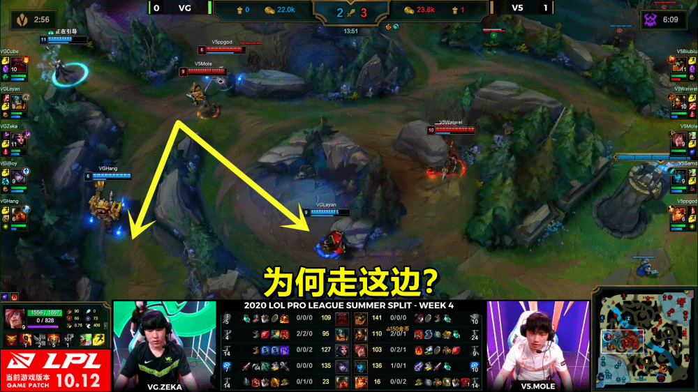 VG为什么被V5掀翻？乐言走位失误太大，iBoy天秀都无力回天_巴德