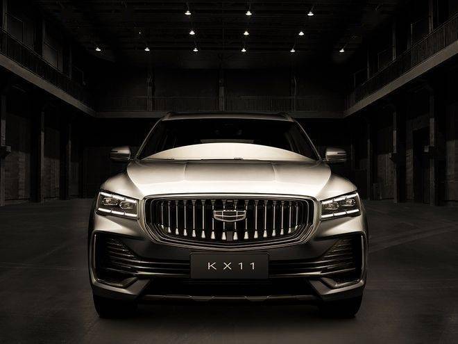 吉利KX11官图首曝 定位中型SUV，上海车展首发_搜狐汽车_搜狐网