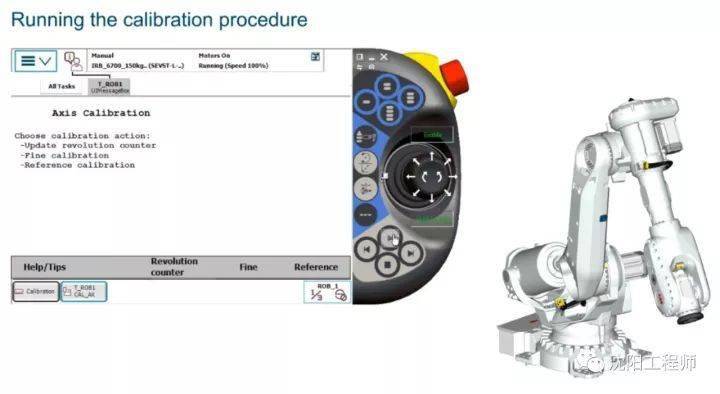 ABB机器人精校准Axis Calibration_程序中