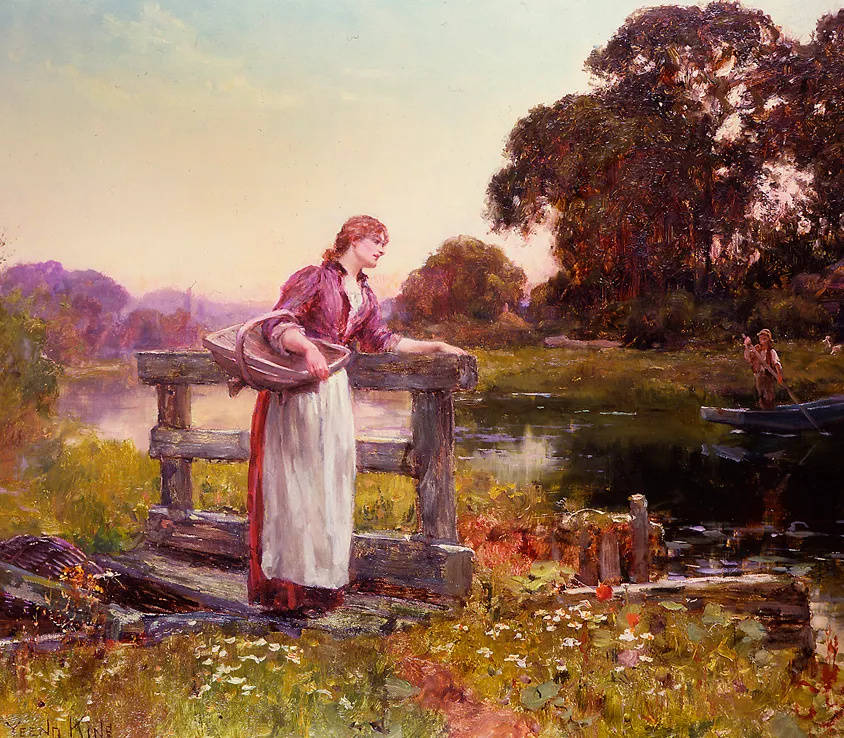 英国印象派画家Henry John Yeend King的作品-搜狐大视野-搜狐新闻