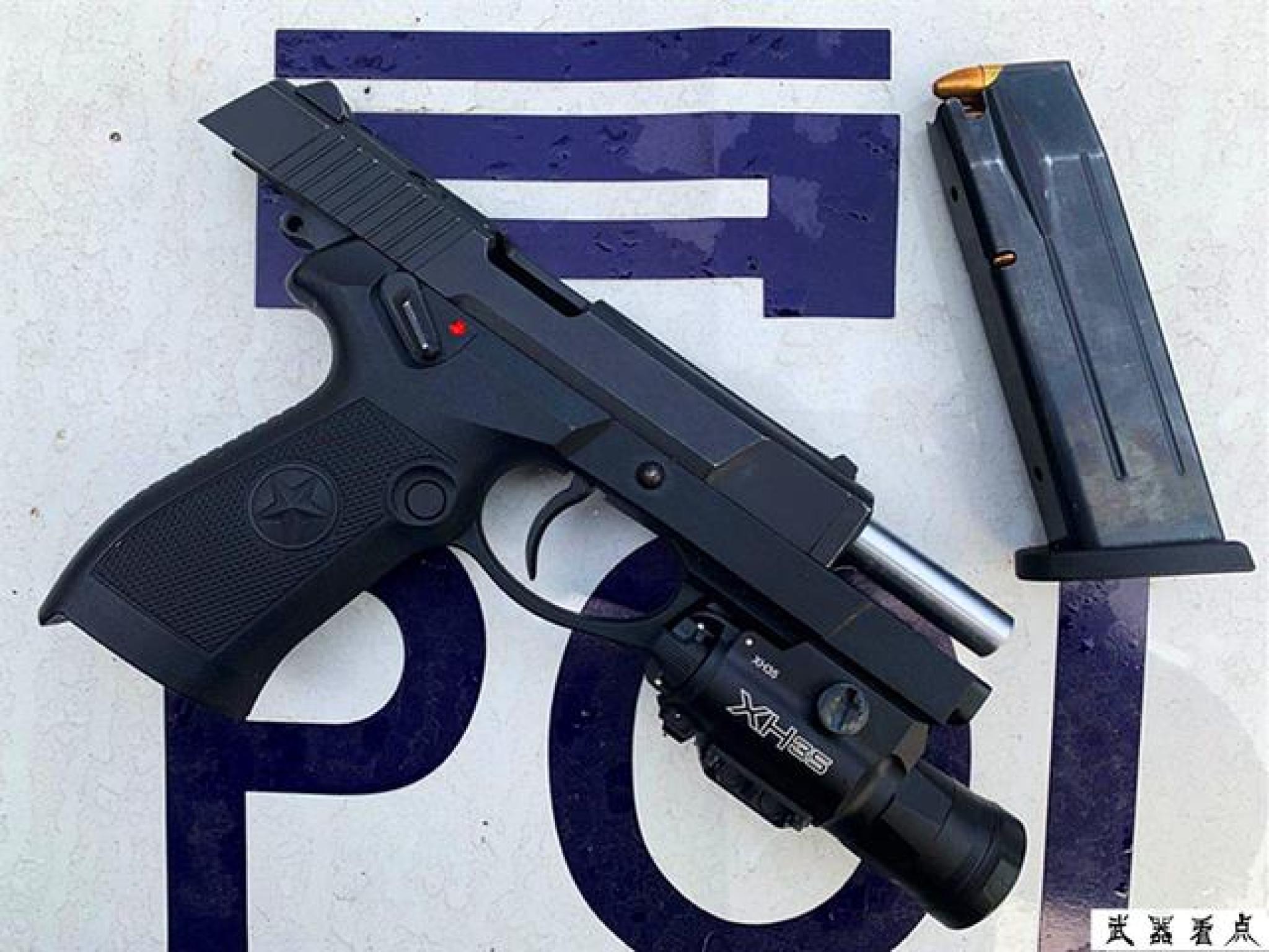 军事丨国产警用改进型92G手枪，改进了多项关键设计，安全性更高-图库-手机搜狐