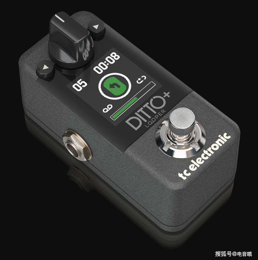 TC Electronic发布DITTO+ Looper循环效果器_搜狐网