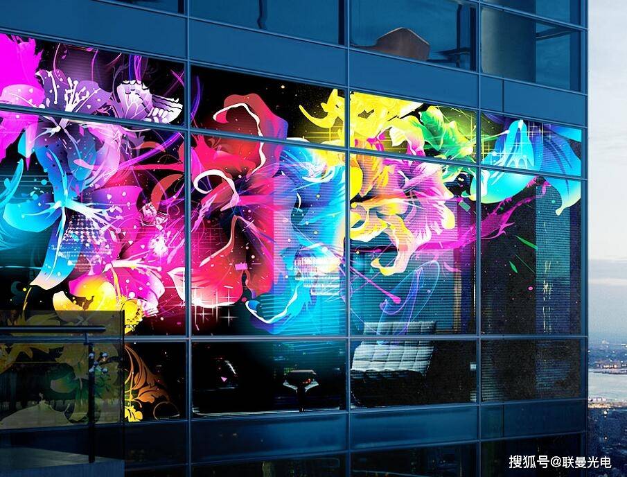 LED贴膜屏与常规LED透明屏有什么区别？来一探优势及应用-搜狐大视野-搜狐新闻
