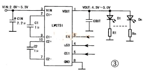 EDA365:白光LED驱动芯片的典型应用电路_电流