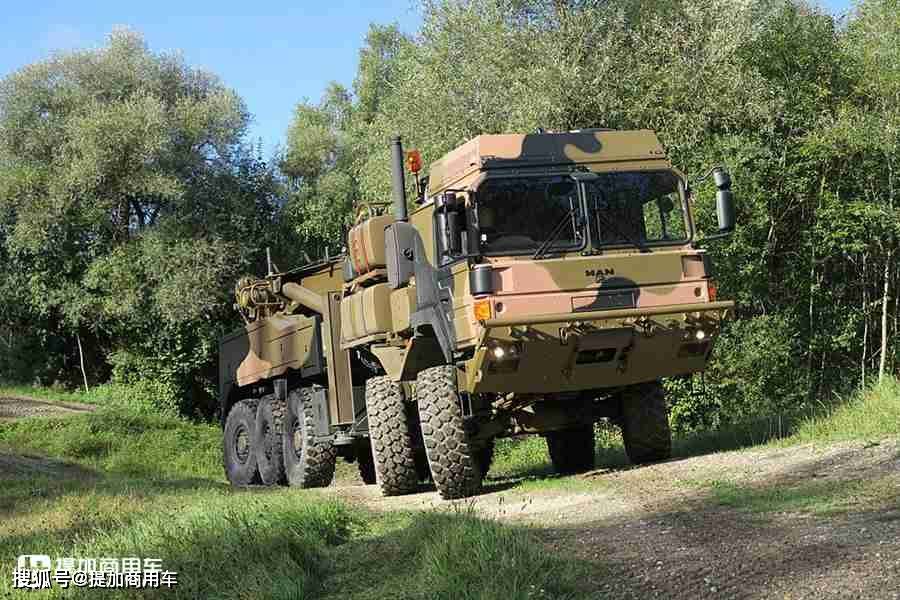 现代军用卡车标准奠定者，曼恩HX系列越野重卡，性能真是强悍-搜狐大视野-搜狐新闻