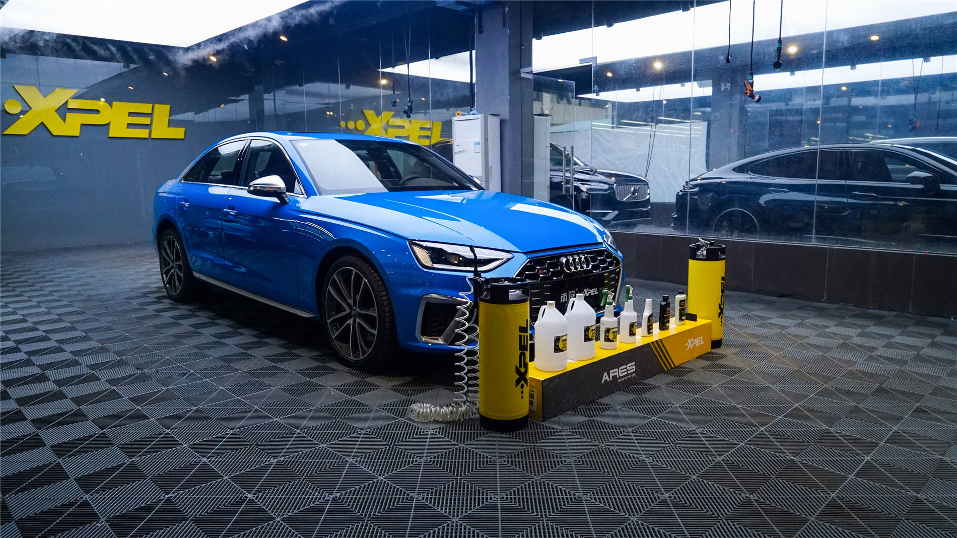 奥迪S4 施工XPEL隐形车衣 案例分享_搜狐汽车_搜狐网