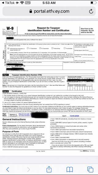 TikTok干货分享：最新基金提现步骤之W9和Paypal-搜狐大视野-搜狐新闻