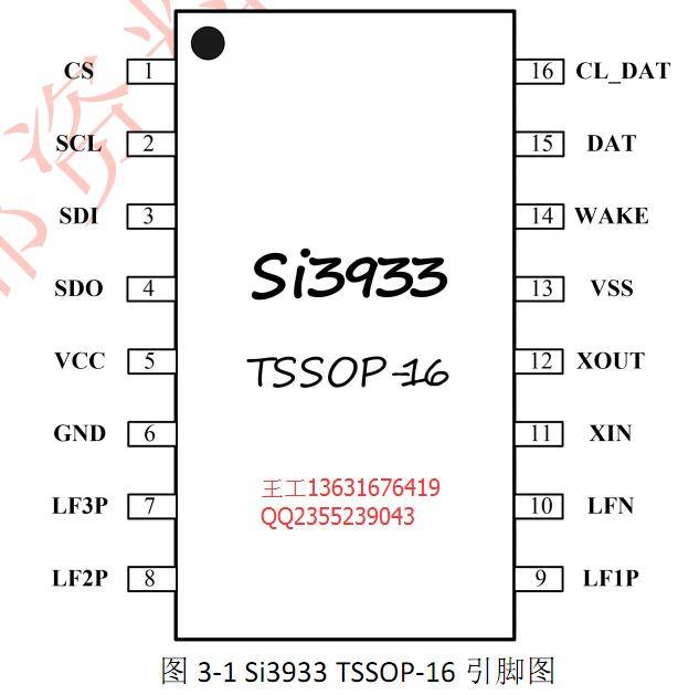 125K惊了国产SI3933居然可以直接兼容替代AS3933_检测