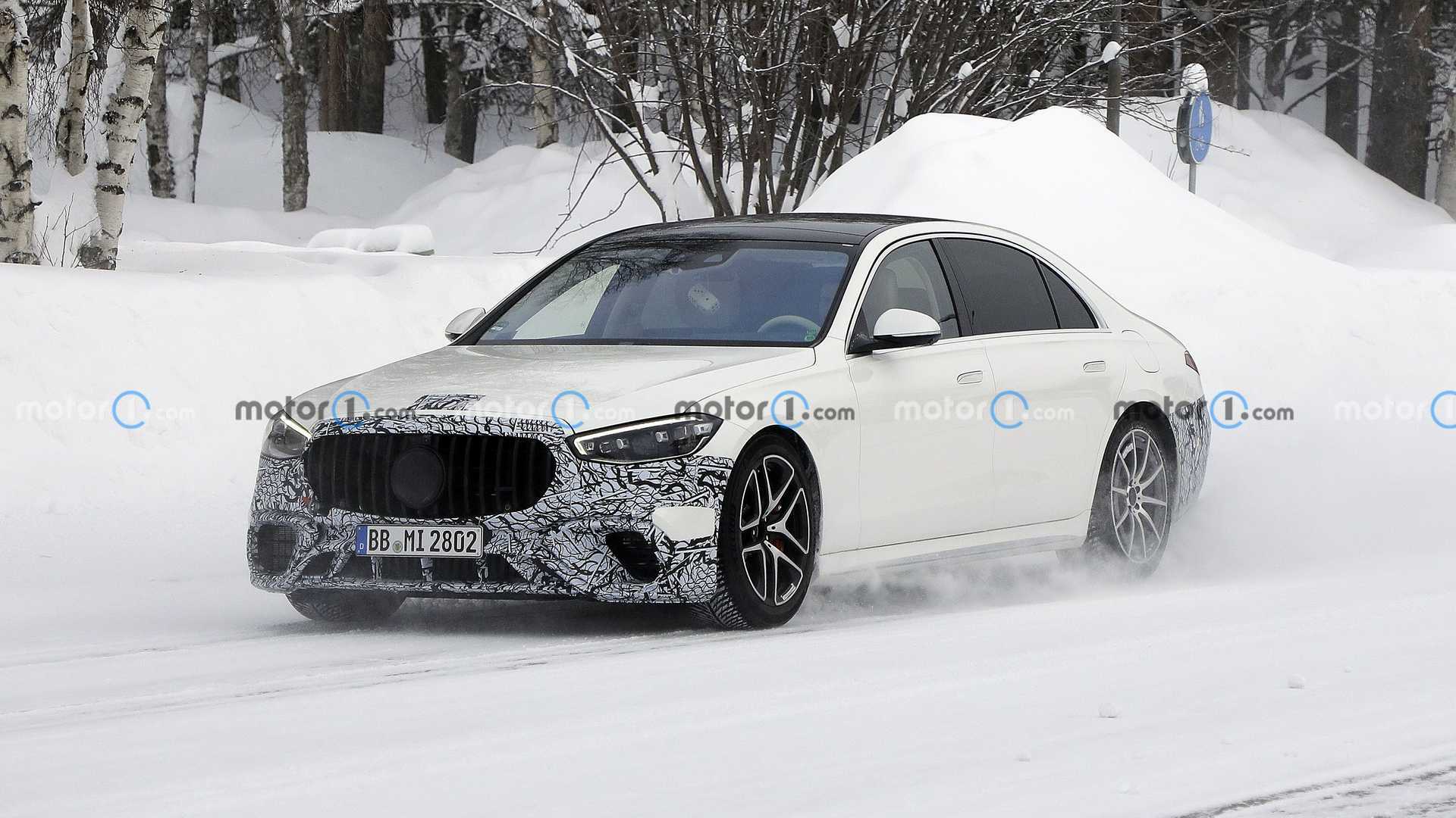 全新一代梅赛德斯AMG S63e曝光，最大功率约700匹_搜狐汽车_搜狐网