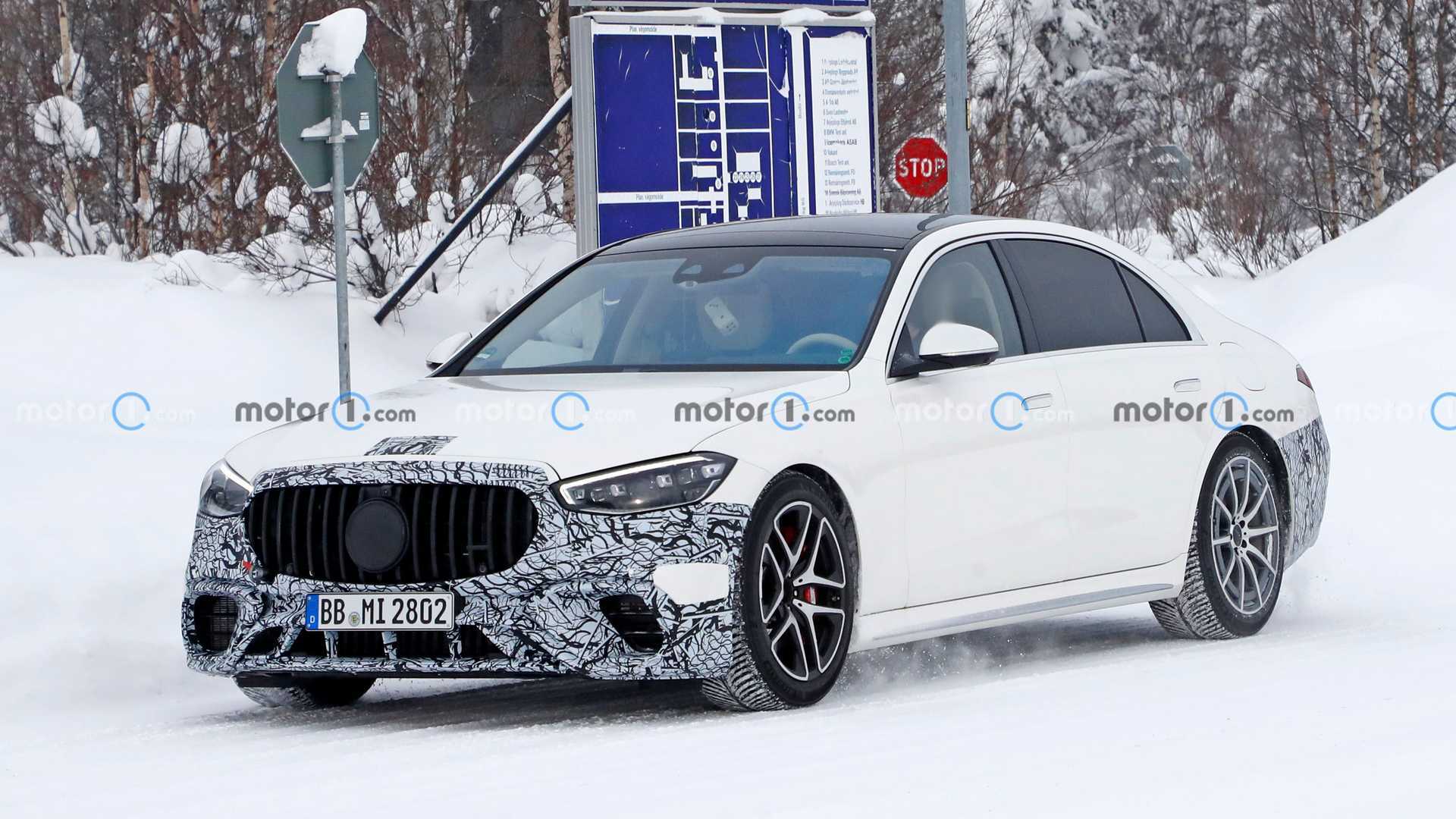 全新一代梅赛德斯AMG S63e曝光，最大功率约700匹_搜狐汽车_搜狐网