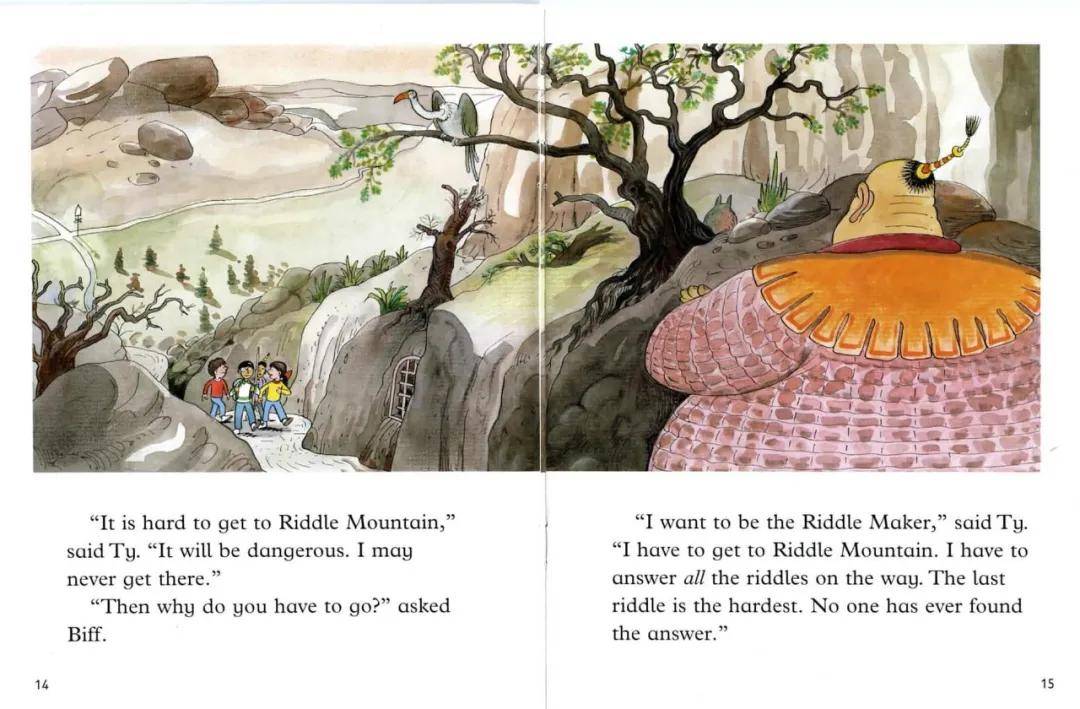 伴读 | 牛津树【7-15】The Riddle Stone Part 1（中）_way