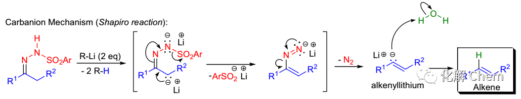 【人名反应】Bamford-Stevens reaction ｜醛酮制备取代烯烃_Shapiro