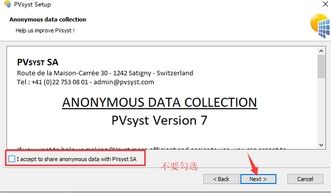 PVsyst 7.1 Professional for win64安装教程_该软件