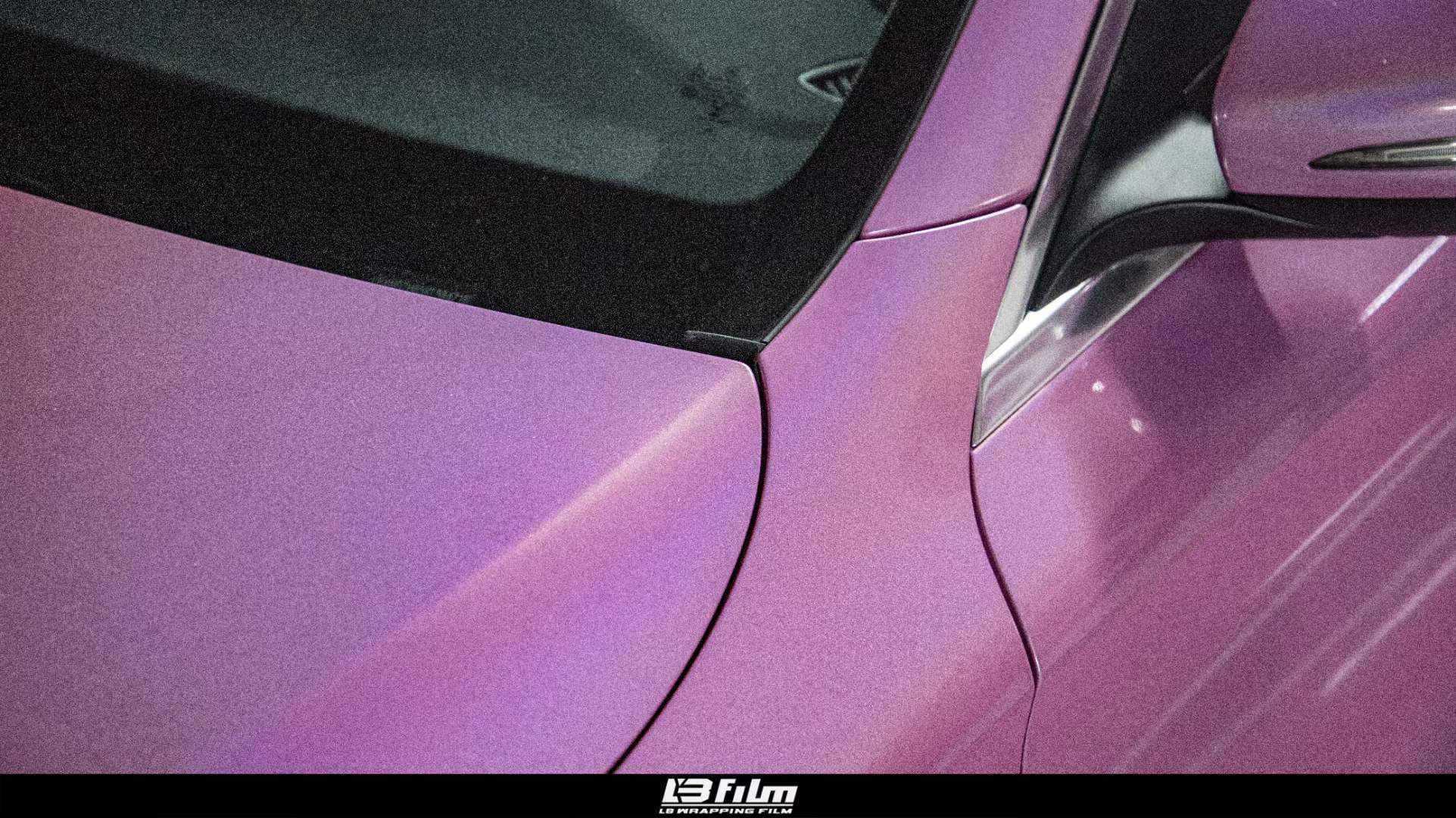 奔驰C260L全车贴膜LB改色膜镭射粉_搜狐汽车_搜狐网