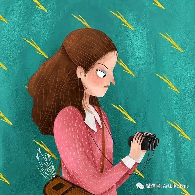 【插画】lucy semple：明丽、舒适、惬意_Amelia