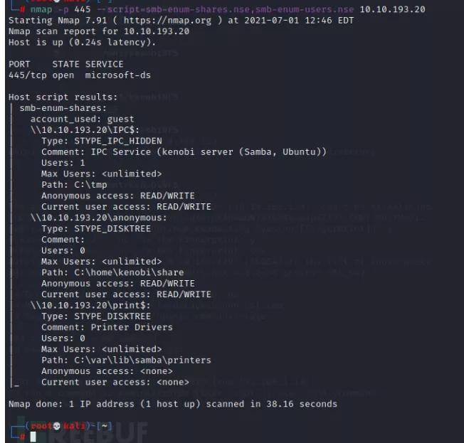 Tryhackme-Kenobi靶机_ProFtpd