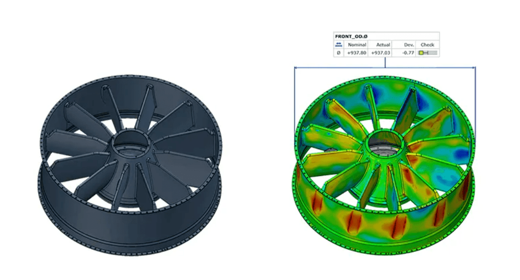 蔡司GOM inspect软件马路科技-解决航空3D扫描测量难题，有它就够了_检测_Inspect_Blade