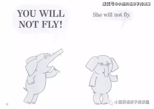 儿童经典趣味英语绘本：小猪小象系列：Today I Will Fly 附英文视频_You_She_not