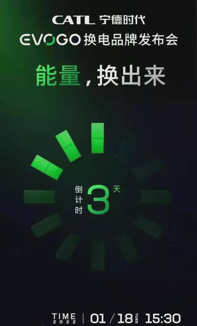 将推出换电品牌EVOGO，宁德时代这是要垄断市场？_搜狐汽车_搜狐网