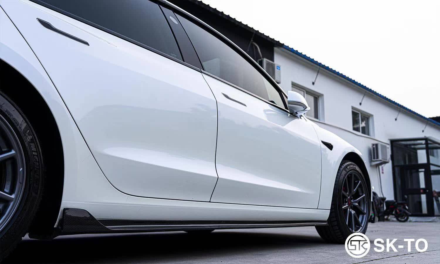 SKTO改色膜—特斯拉model S和特斯拉model 3改色案例_搜狐汽车_搜狐网