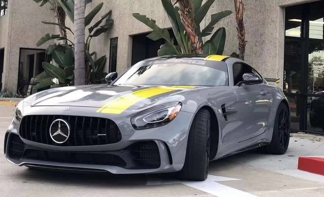 SKTO改色膜颜色漆面水泥灰（奔驰汽车）_搜狐汽车_搜狐网