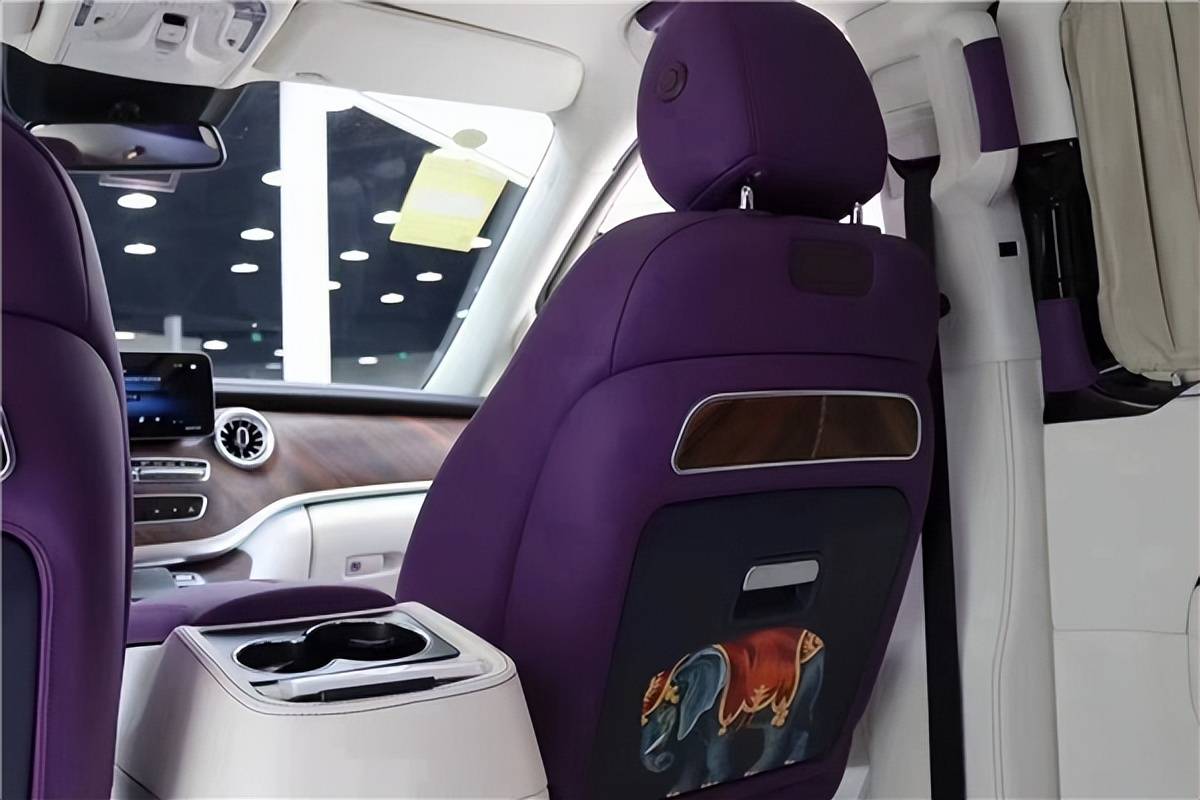 22款奔驰V260L七座高顶定制版，内饰豪华升级实拍_搜狐汽车_搜狐网