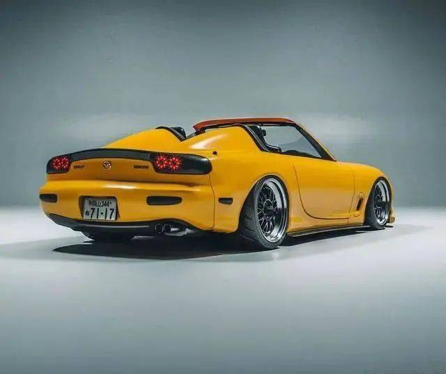 大神设计敞篷版RX-7，网友：马自达量产吧_搜狐汽车_搜狐网