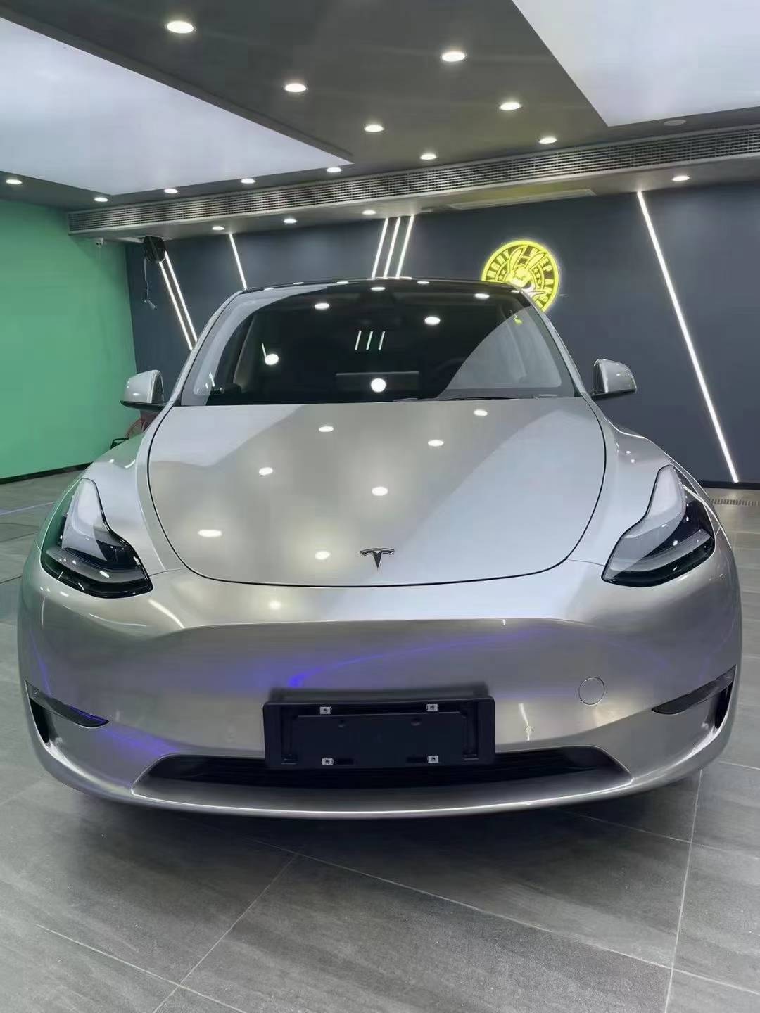 SKTO改色膜案例：特斯拉model Y GT银_搜狐汽车_搜狐网