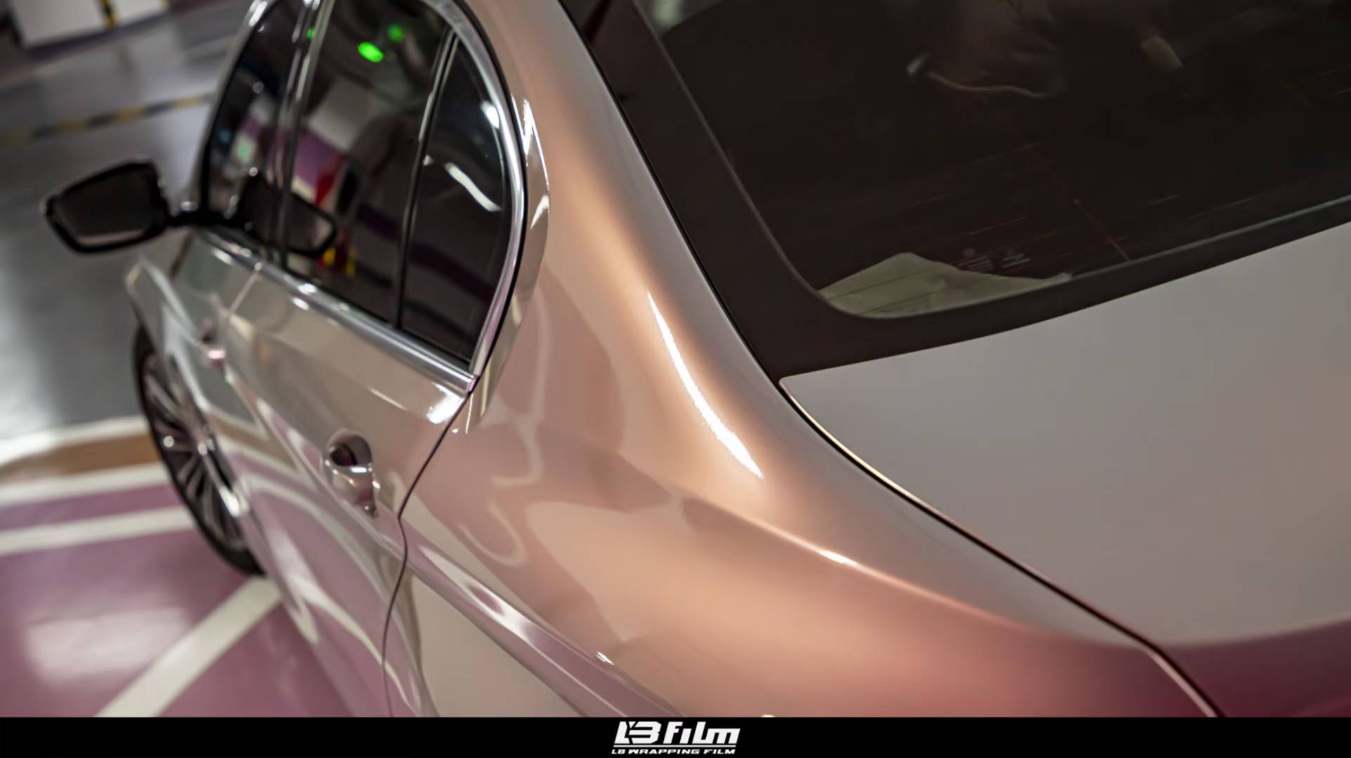 LBFILM改色膜：宝马-530Li钻石梦幻火山灰_搜狐汽车_搜狐网