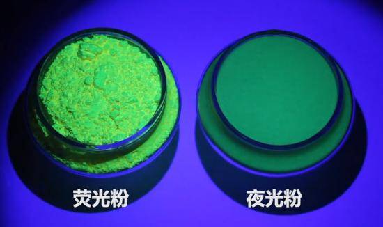 夜光粉和荧光粉的区别是什么？_进行_紫外光_的材料