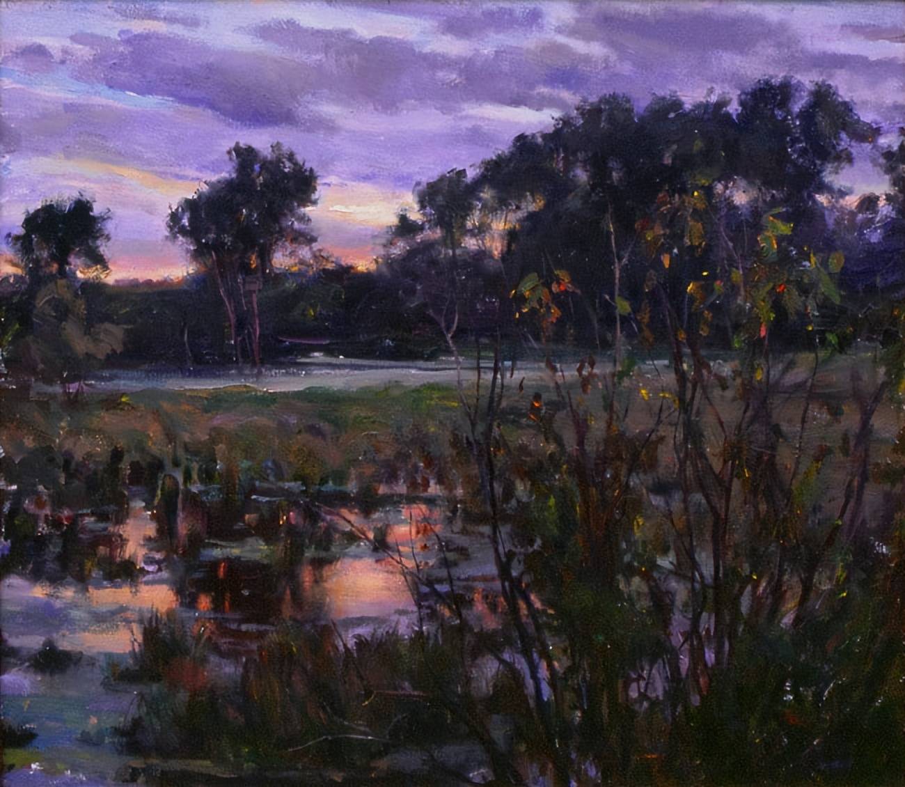 美国女画家Rose .Frantzen风景静物油画作品_Richard_Schmid_爱荷华