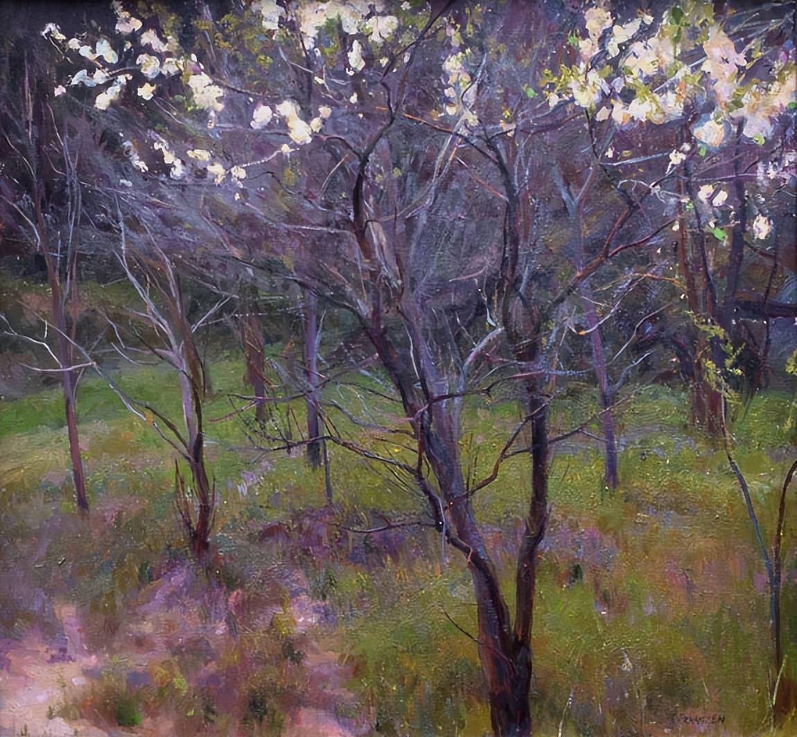 美国女画家Rose .Frantzen风景静物油画作品_Richard_Schmid_爱荷华