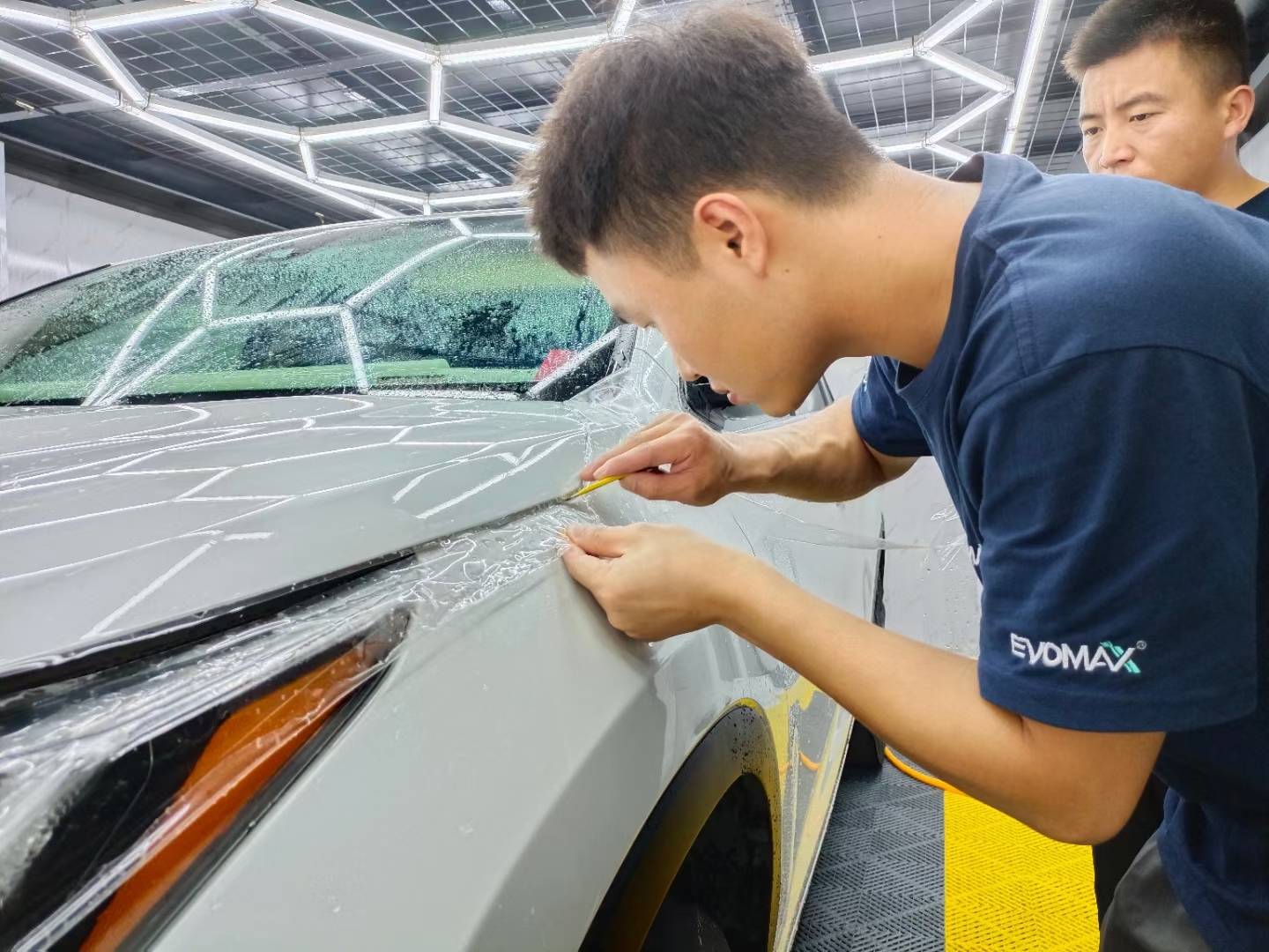 EVOMAX易玛日本TPU隐形车衣—白色丰田汉兰案例_搜狐汽车_搜狐网