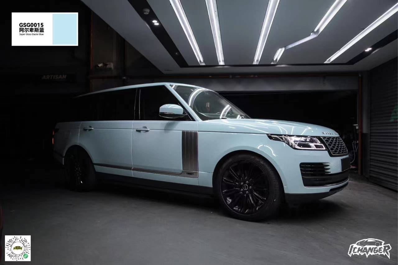 路虎揽胜Ichanger-ICR改变者改色膜阿尔卑斯蓝,碧海蓝天的既视感_搜狐汽车_搜狐网