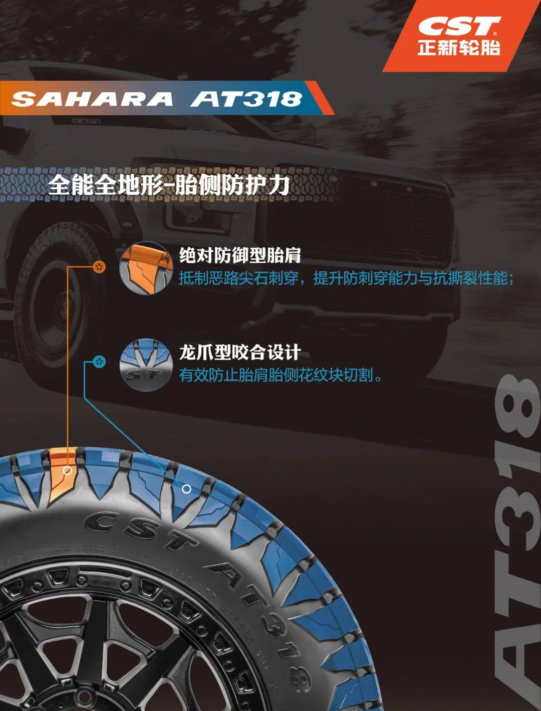 强悍硬派越野，正新轮胎新品重磅上市_搜狐汽车_搜狐网