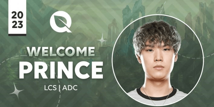 FLY官宣prince加入队伍，同时还有前KT中单VicLa_选手_赛季_FlyQuest