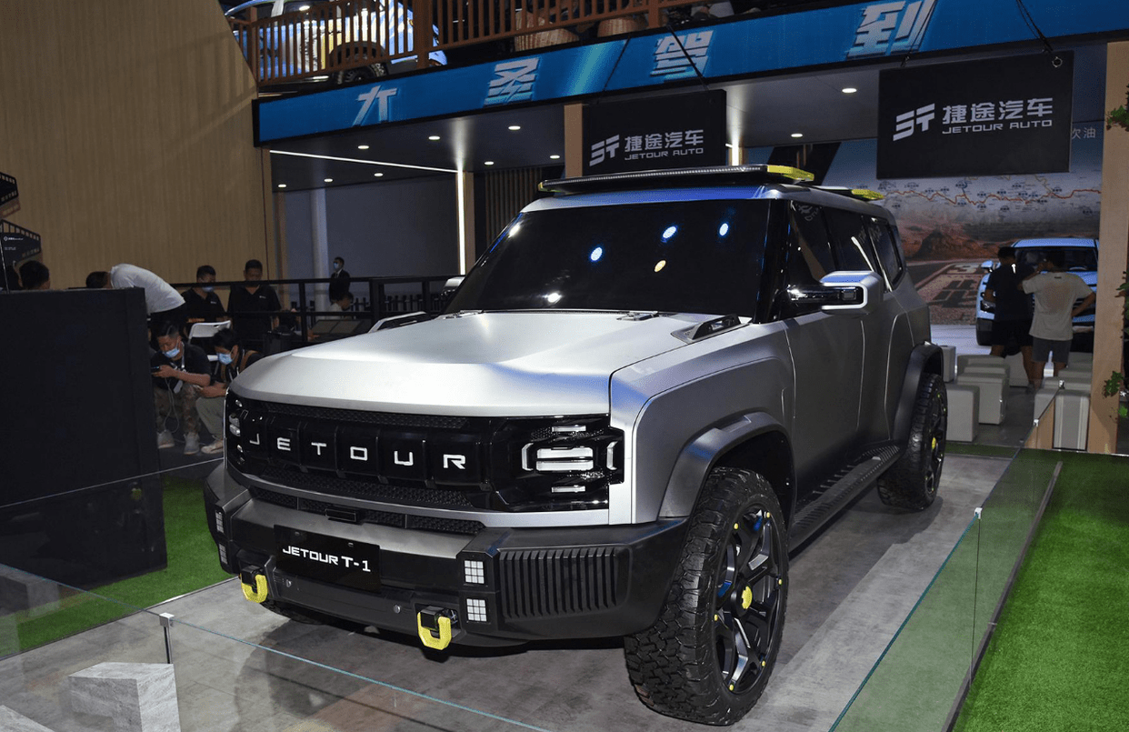 瞄准越野市场！奇瑞新车代号TJ-1，造型气派，神似揽胜极光L_搜狐汽车_搜狐网