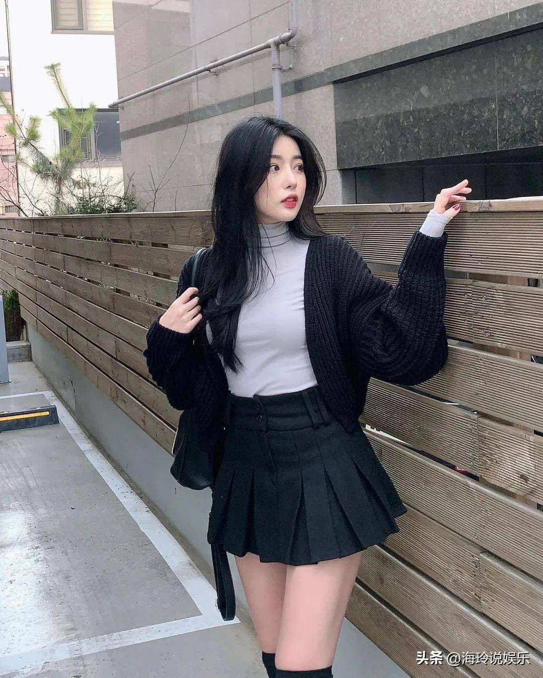 她是韩国网红美女的“天花板”，温柔如水的气质，美出新高度_Ina_nnin_身材