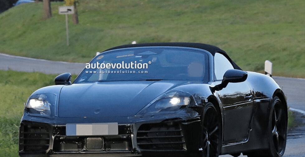 纯电街霸！续航超500km，保时捷Boxster EV路试谍照曝光_搜狐汽车_搜狐网