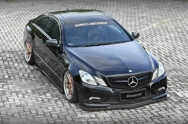 #黑色绅士#奔驰W207改装AIRBFT气动避震案例_搜狐汽车_搜狐网