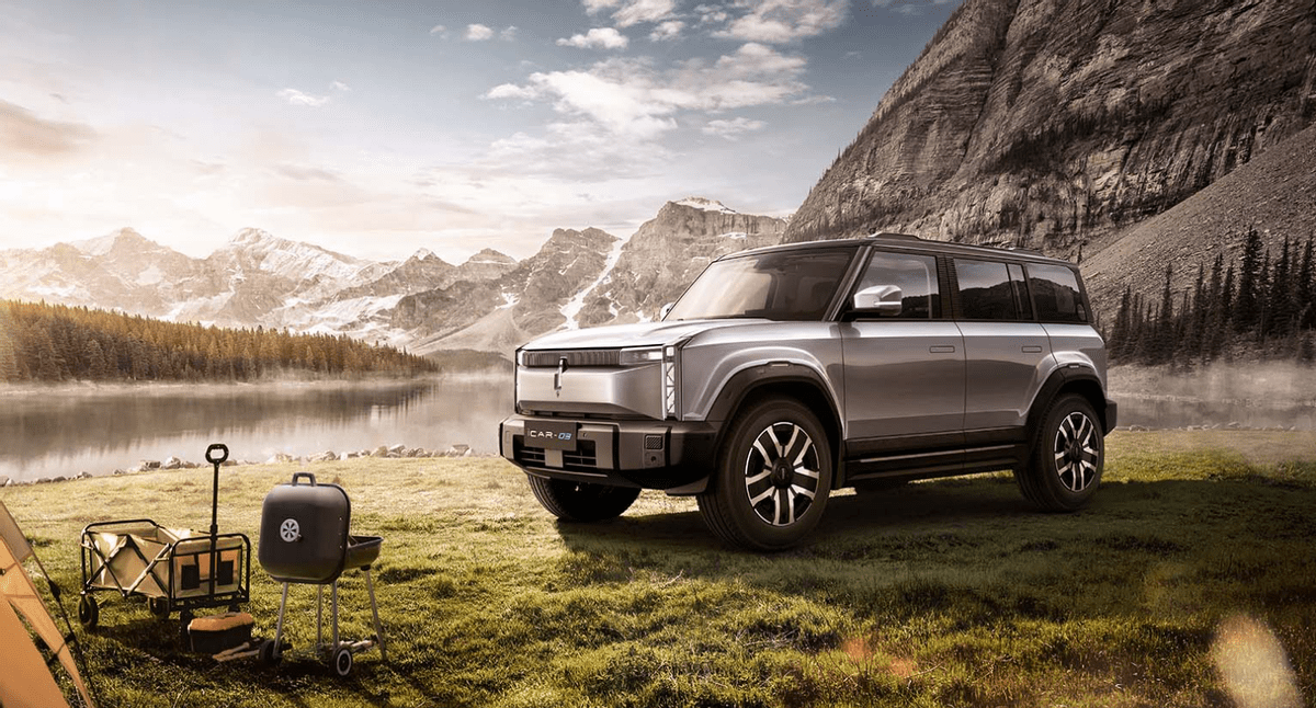 晒太阳就能跑的硬派SUV iCAR 03有望在今年10月量产_搜狐汽车_搜狐网