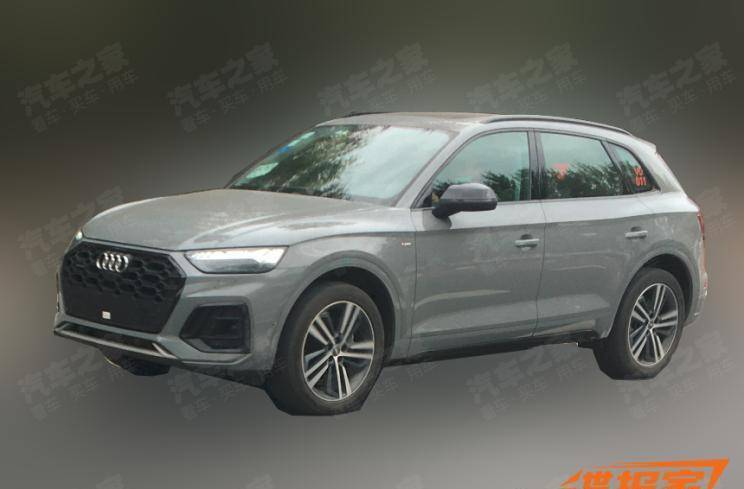 新款国产奥迪Q5L无伪装实车曝光，前脸采用了全新的设计_搜狐汽车_搜狐网